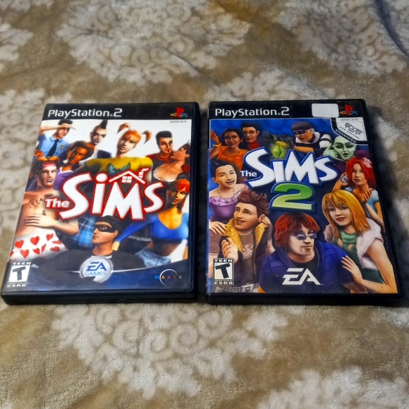 EA Games | Video Games & Consoles | Lot 29 Ps2 The Sims And The Sims 2 ...